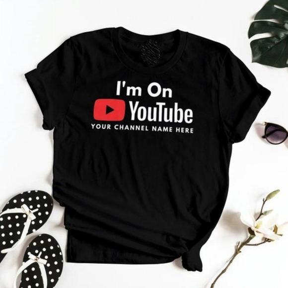 Danjord | Shirts | Youtube Channel Unisex Tshirt | Poshmark